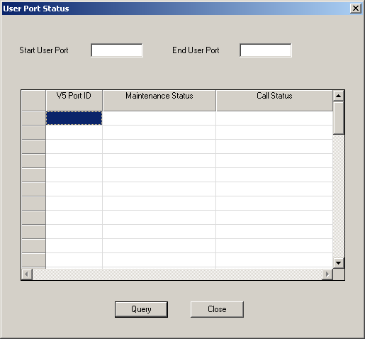 Querying the Status of a V5.2 User Port