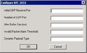 Configuring RFC 2833