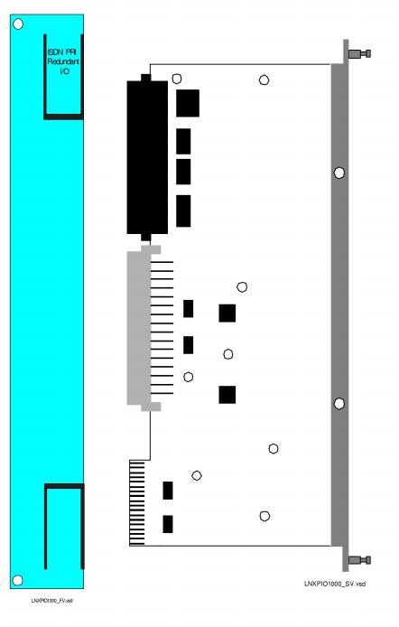 ISDN PRI Redundant I/O Card - Model No. LNX PIO 1000