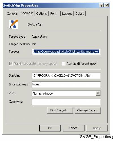 Configuring SwitchKit to Run from the Start Menu on Windows