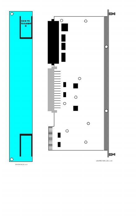 Dialogic® ISDN PRI Redundant I/O Card - LNX PIO 1000