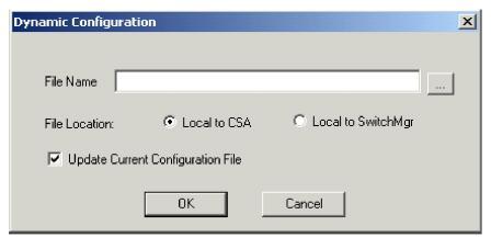 Using Dynamic Configuration