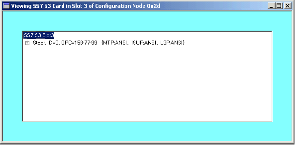 Configuring the SS7 Card
